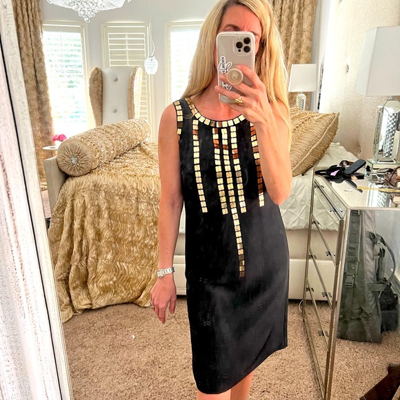 Tory Burch | Dresses | Tory Burch Elegant Cocktail Wedding Nye Little ...